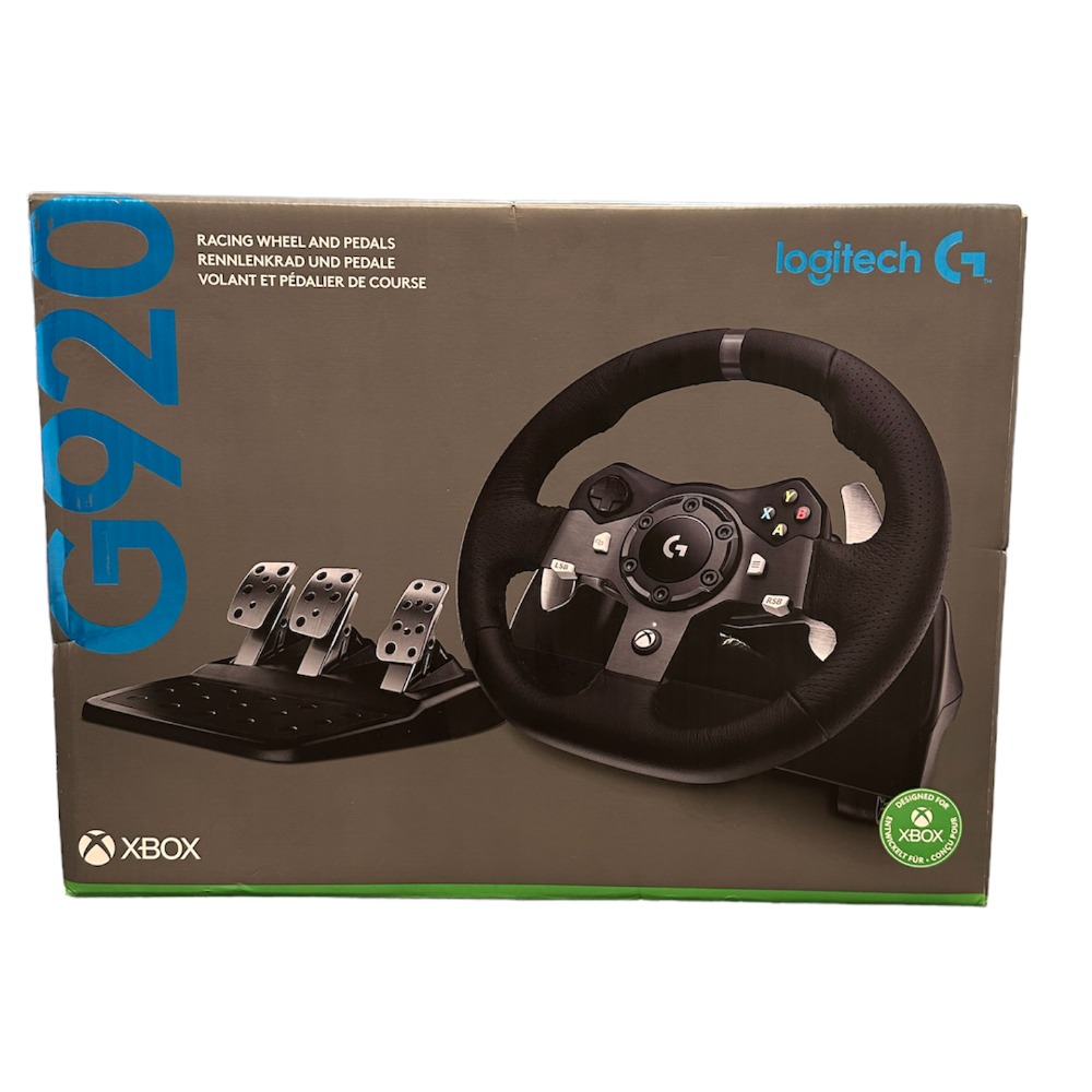Pre-owned Logitech G920 Steering Wheel (For Xbox & PC) - Own4Less
